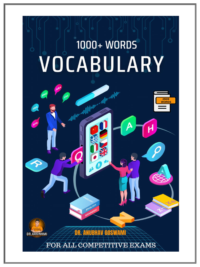 1000 Essential Vocabulary Words | PDF | Adjective