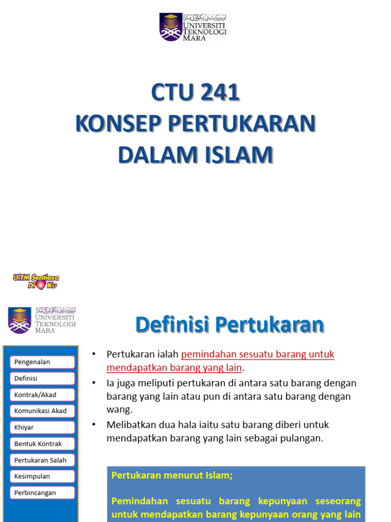 Ctu 241 - Bab 8 (Pertukaran) Baru | PDF