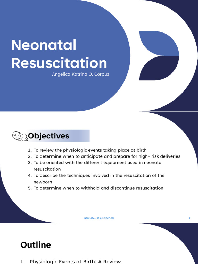 Neonatal Resuscitation Report | PDF