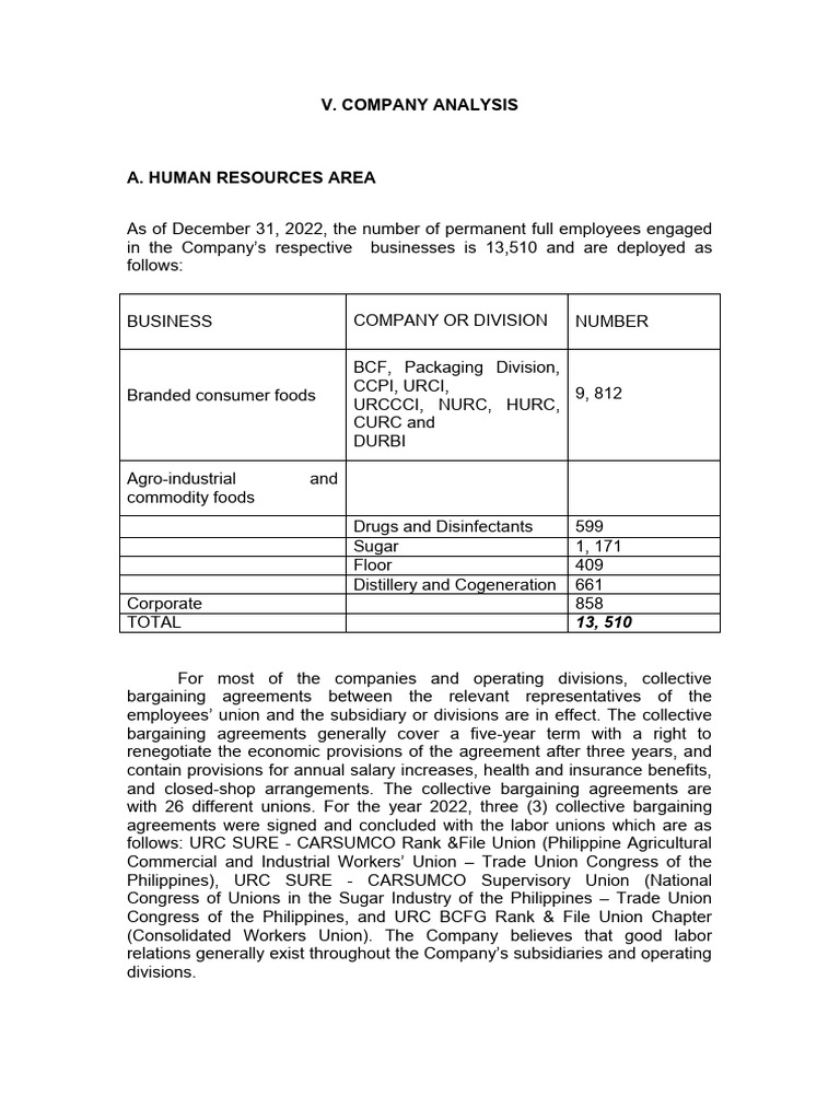 Urc 1 | PDF | Net Income | Cost