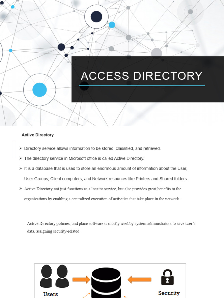 Access Directory | PDF