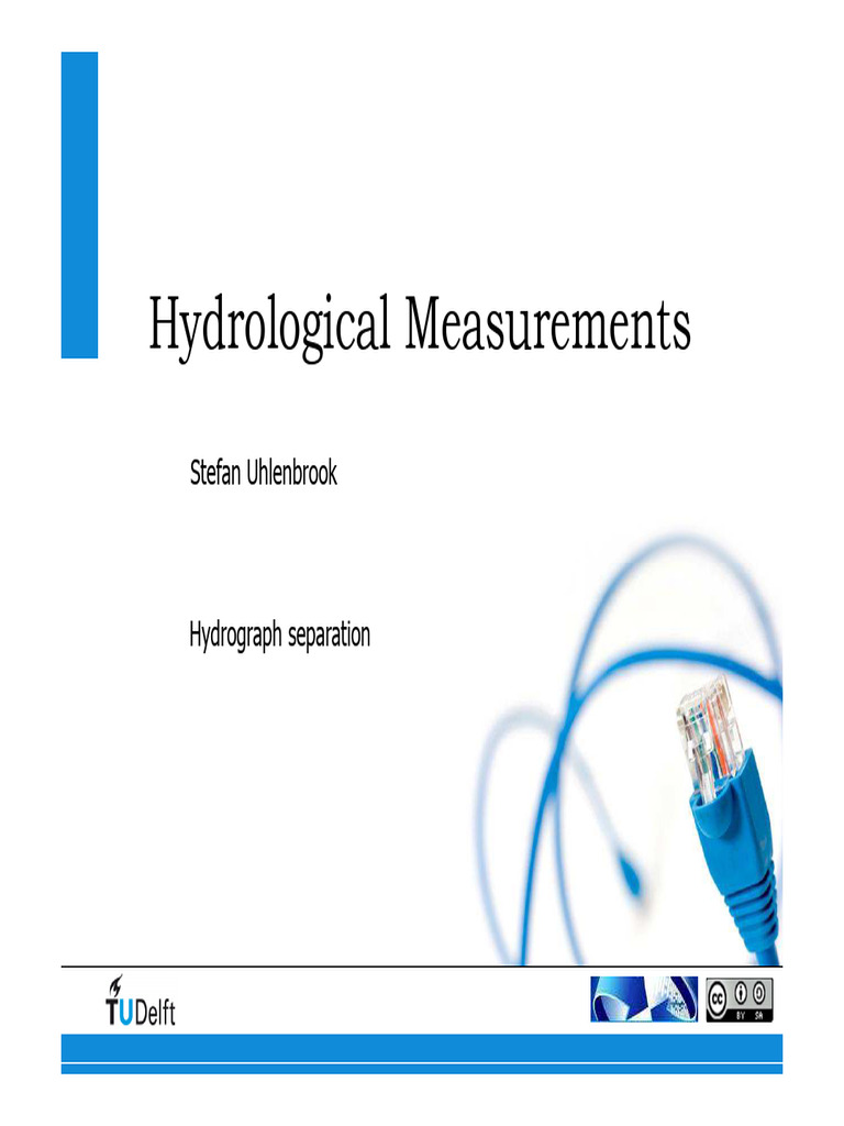 Hydrograph Separation | PDF