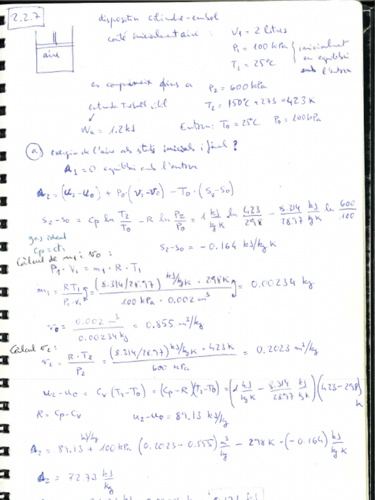 Exemples Exergia Resolts | PDF