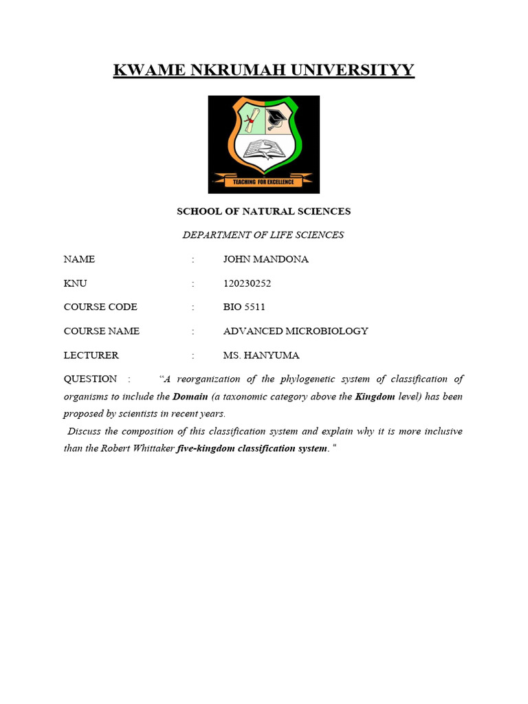 Bio Assignment | PDF