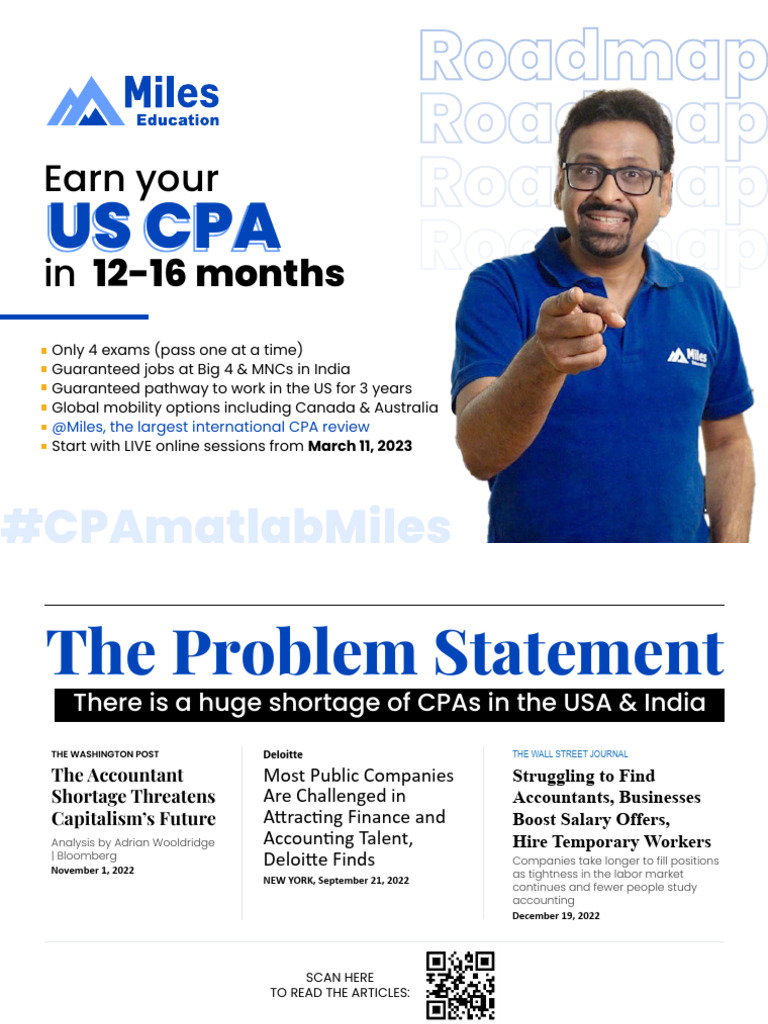 Miles CPA Roadmap | Download Free PDF | Certified Public Accountant ...