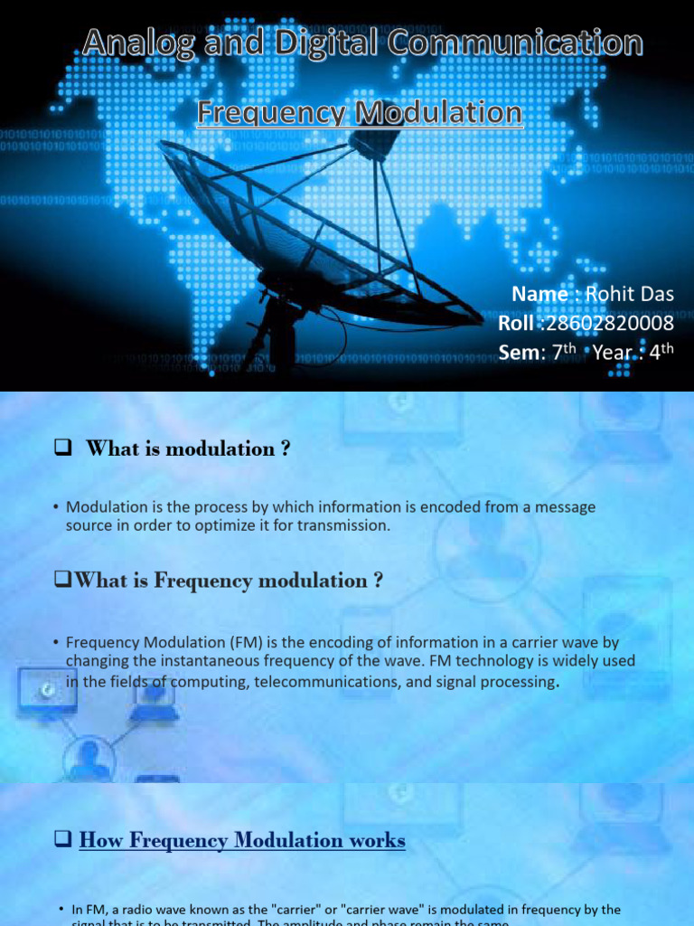 Analog and Digital Communication | PDF