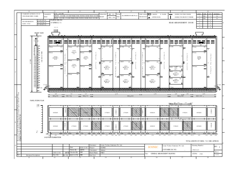 4.1 Sample GA With Cable Alley Front | PDF