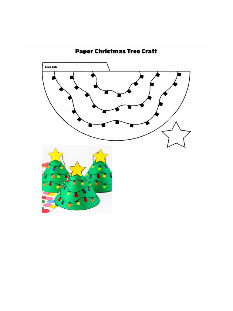 Printable Christmas Tree Craft - 24752.jpg | PDF