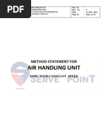 Testing and Commissioning Air Handling Units | PDF | Manufactured Goods