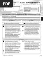 Manual de Aire Acondicionado ANWO | PDF | Control remoto | Batería ...