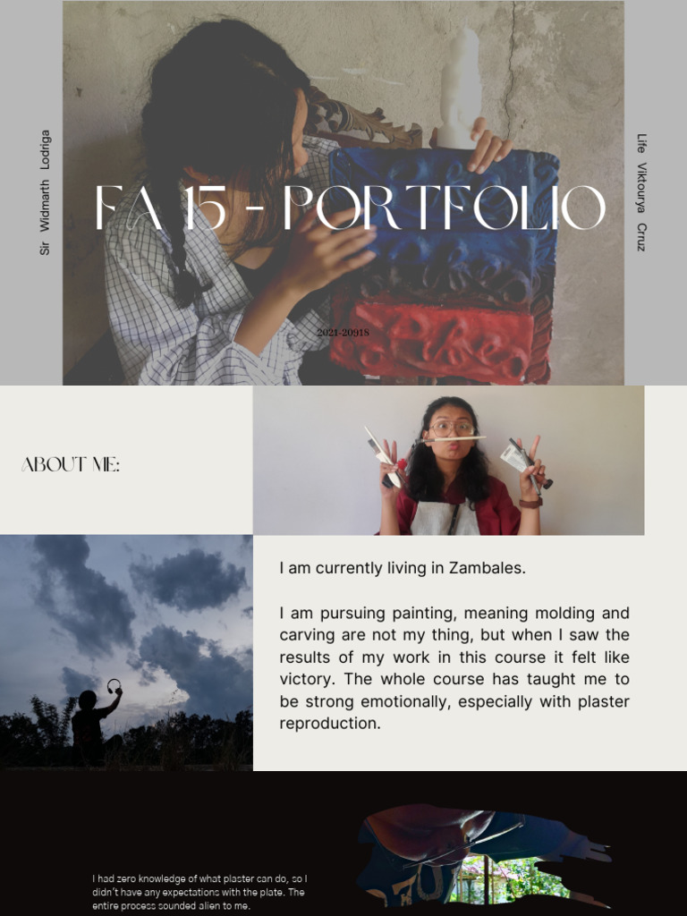 Art Portfolio of Sculptures | PDF
