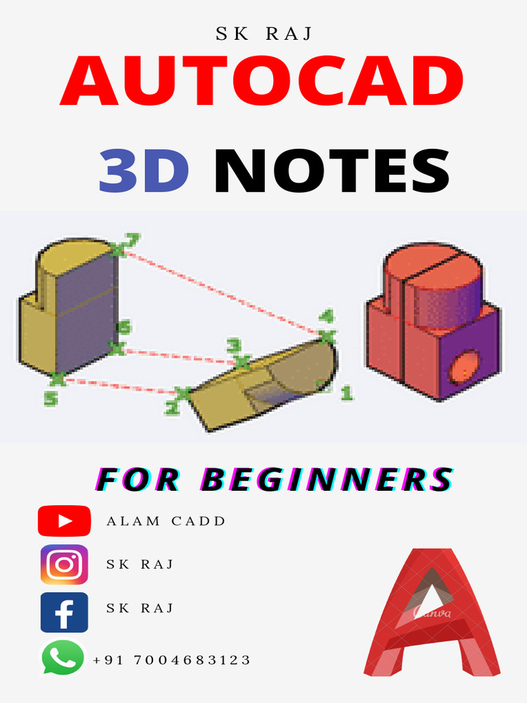 AutoCAD 3D.pdf 1 | PDF