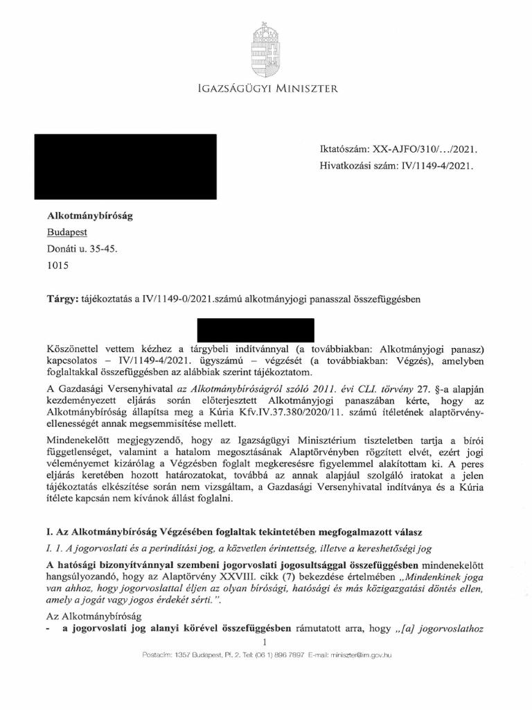 IV 1149 5 2021 Amicus Curiae IM Anonim | PDF