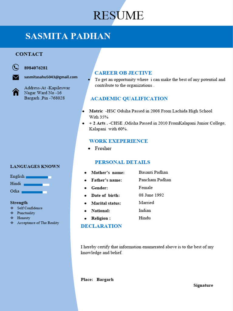 Chandan Pradhan - Resume | PDF