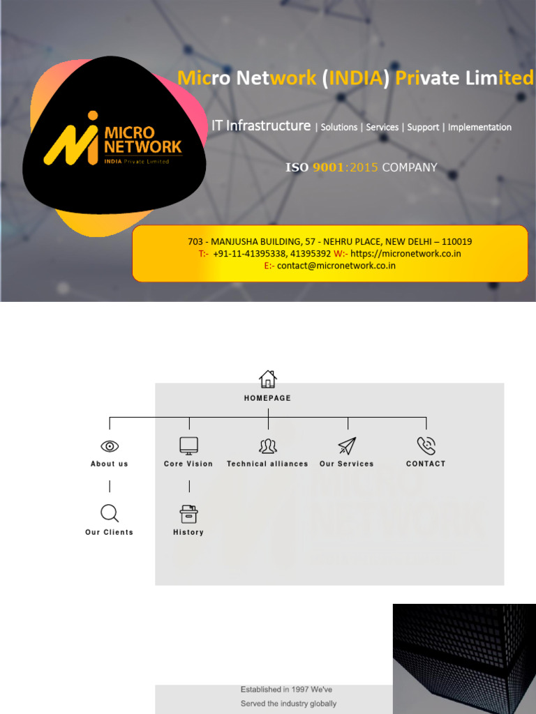 Micro Network New Profile | PDF