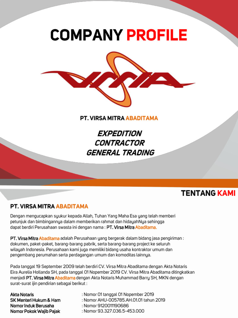 Company Profile Vma New 2021 | PDF