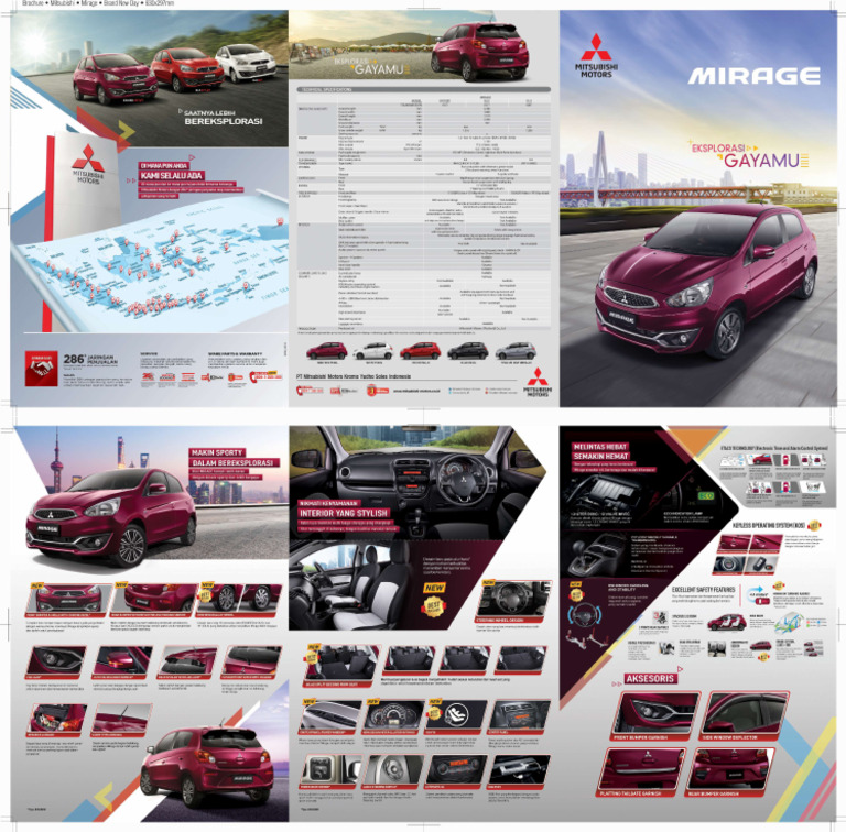 Brosur Mitsubishi Mirage | PDF
