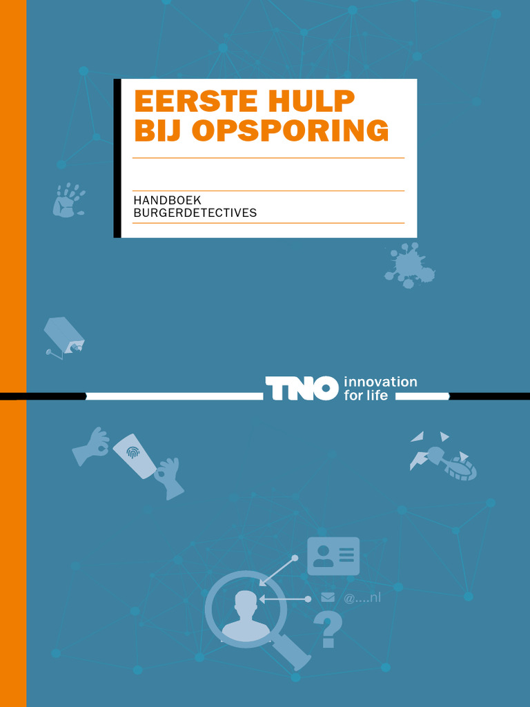 Handboek Burgerdetectives Tno 2021 | PDF