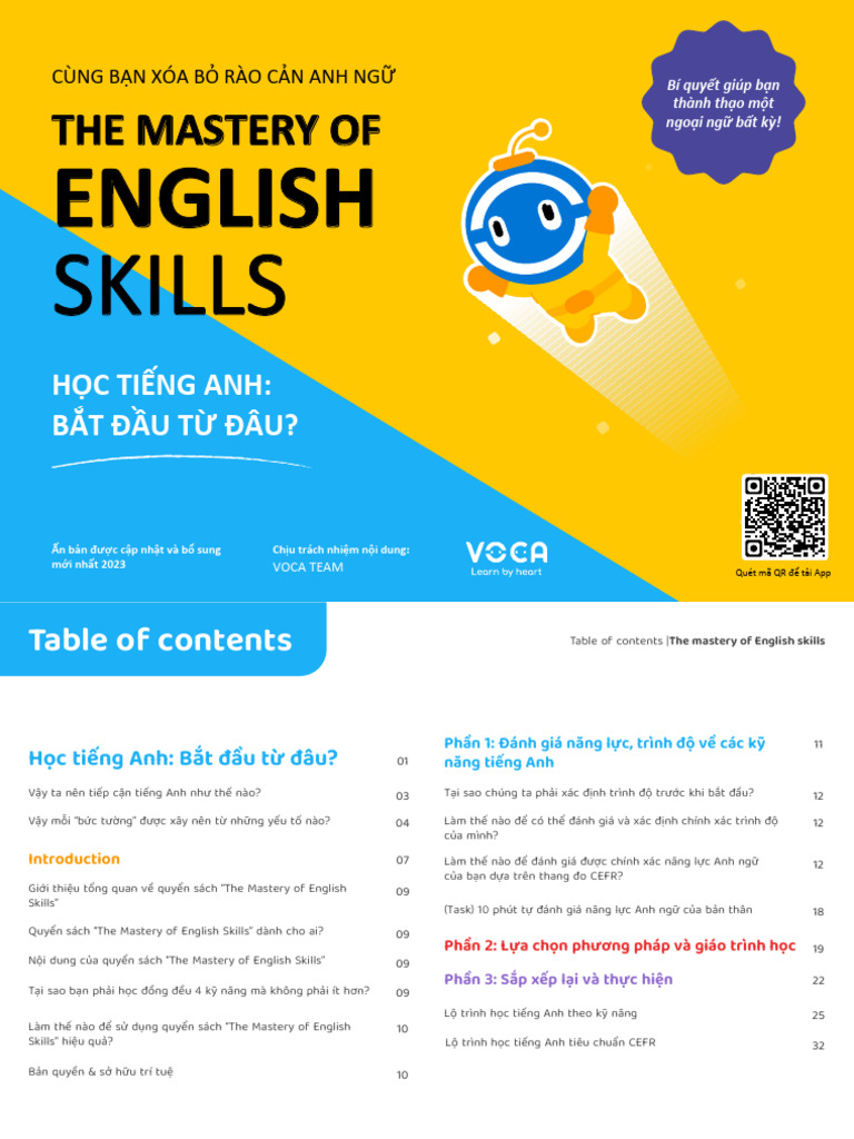 The Mastery of English Skills 2023 (New) | PDF