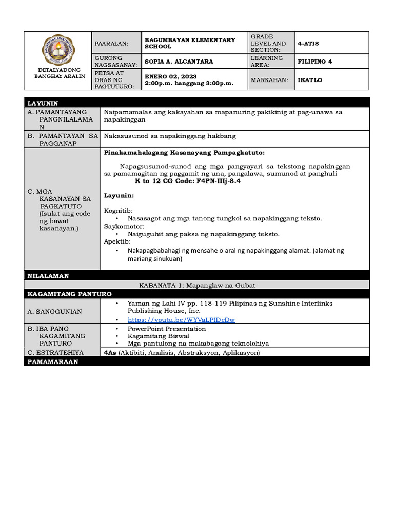 Alamat LP | PDF