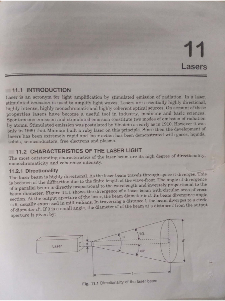 Laser | PDF
