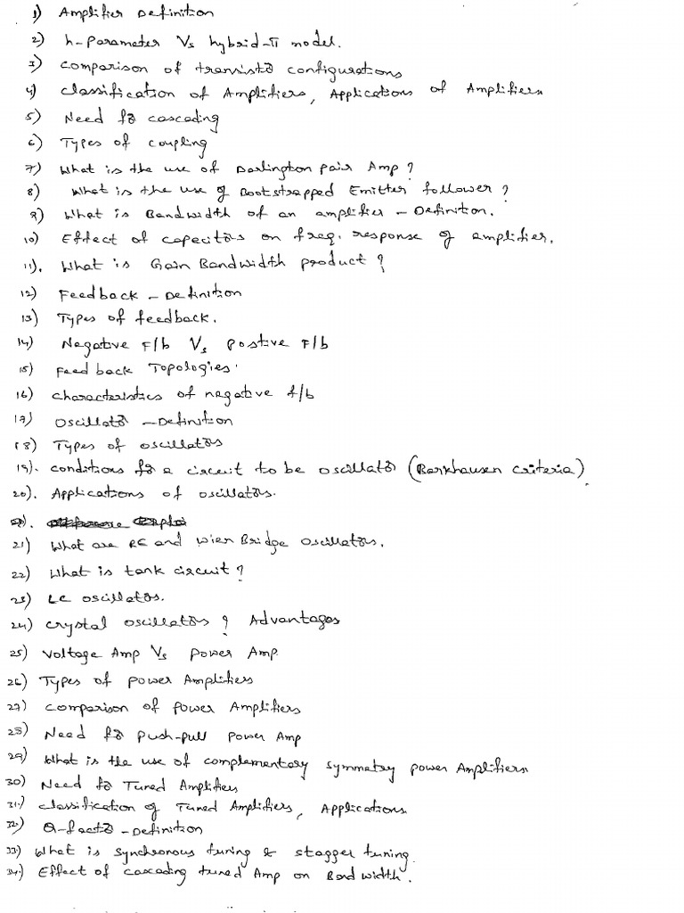 R19 Eca - Unit-5 | PDF