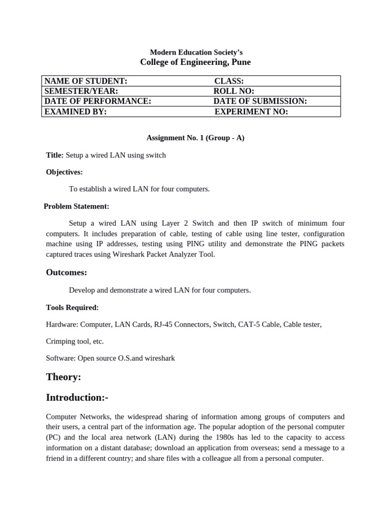 Assign1 Cns Pdf Network Topology Computer Network