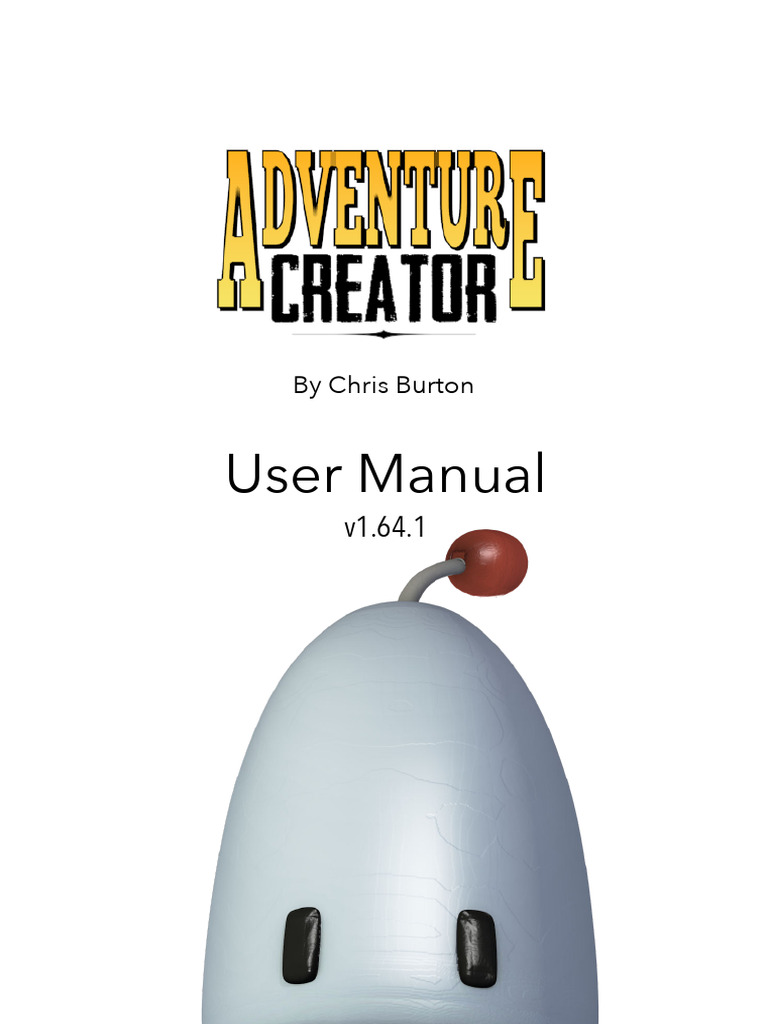 Adventure Creator Manual Pdf