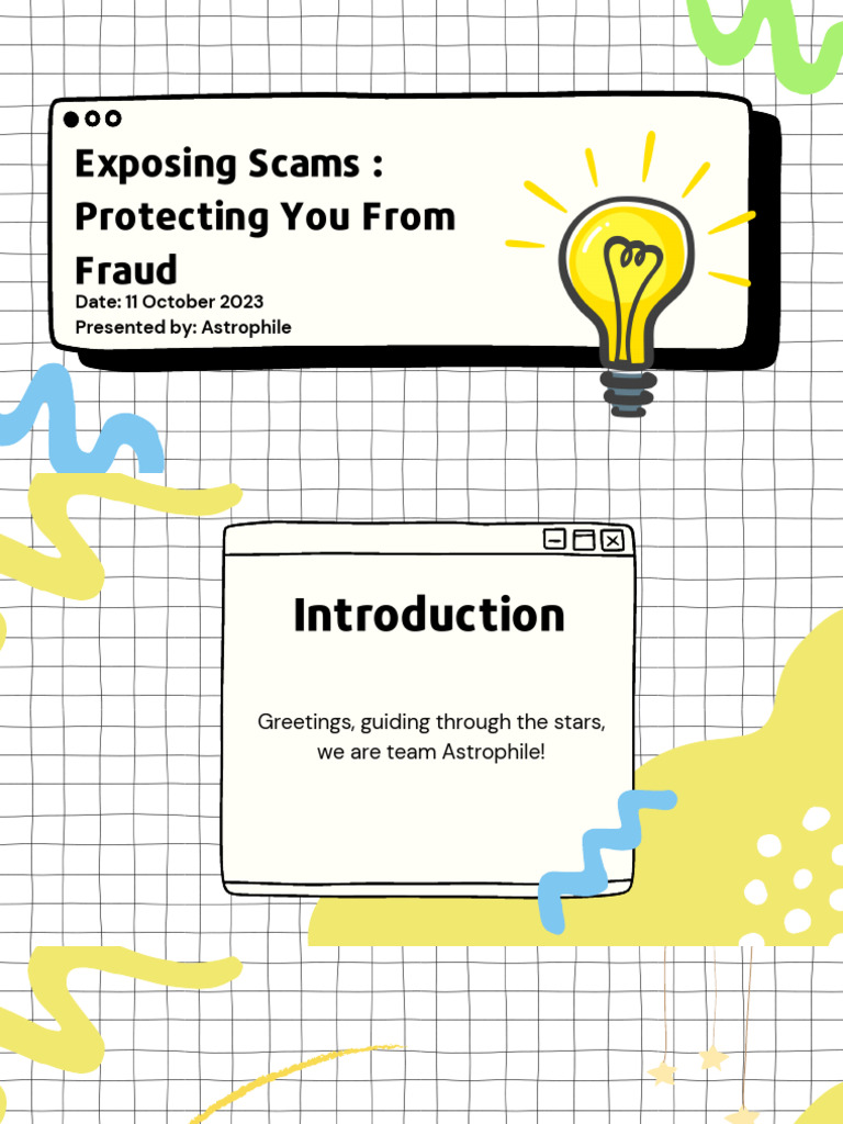 Protect Yourself from Scams: Awareness Guide | PDF