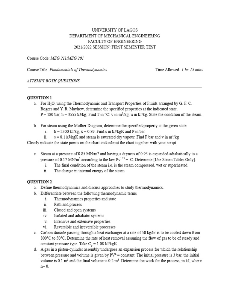 MEG 212 PQ Compilation | PDF | Science & Mathematics