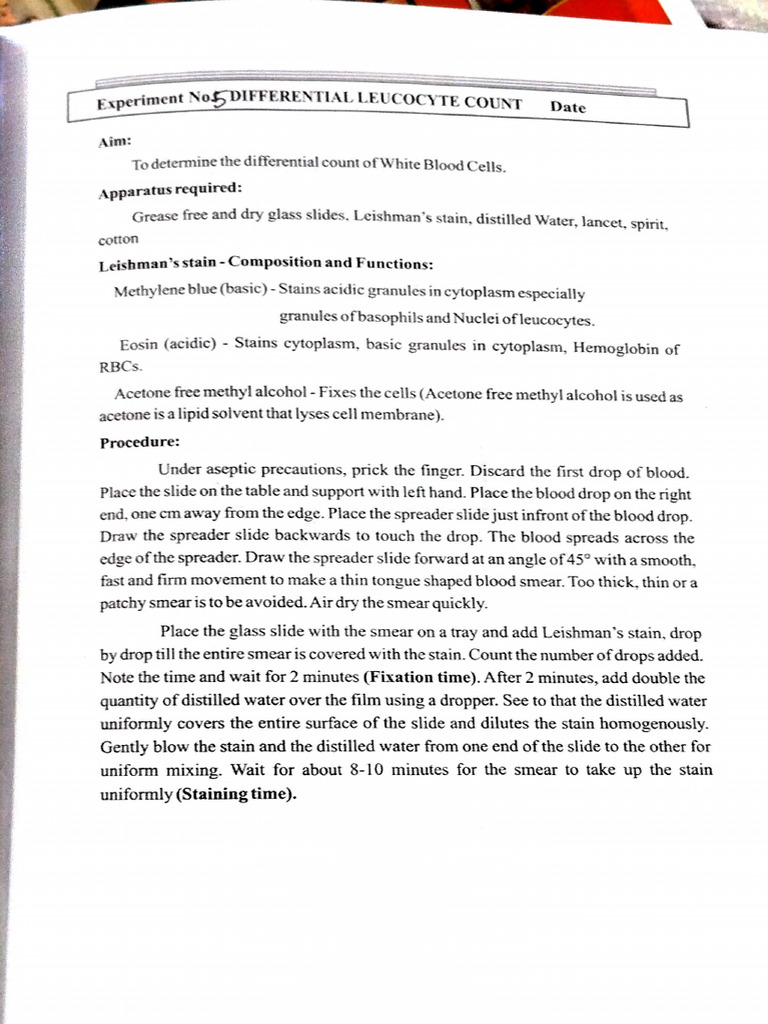 PHYSIOLOGY Practical Record 2 | PDF