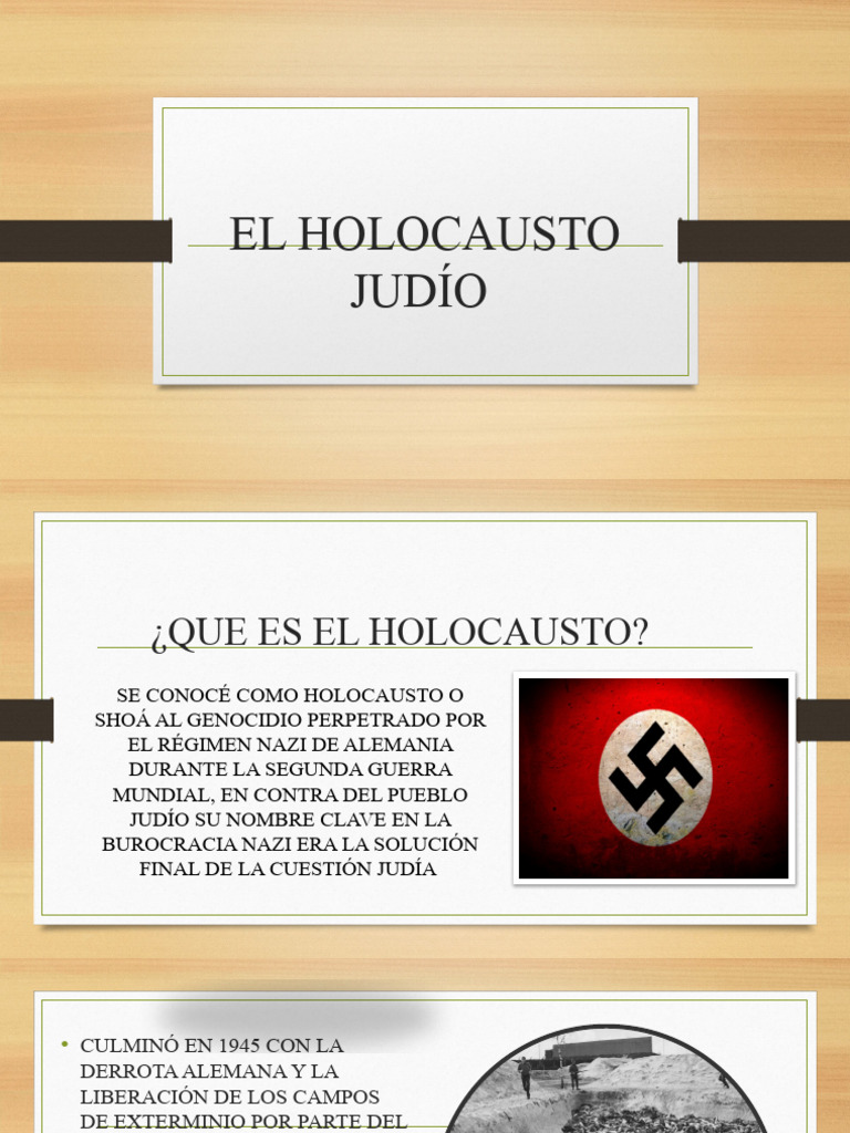 Holocausto Judio | PDF | El Holocausto | Alemania nazi