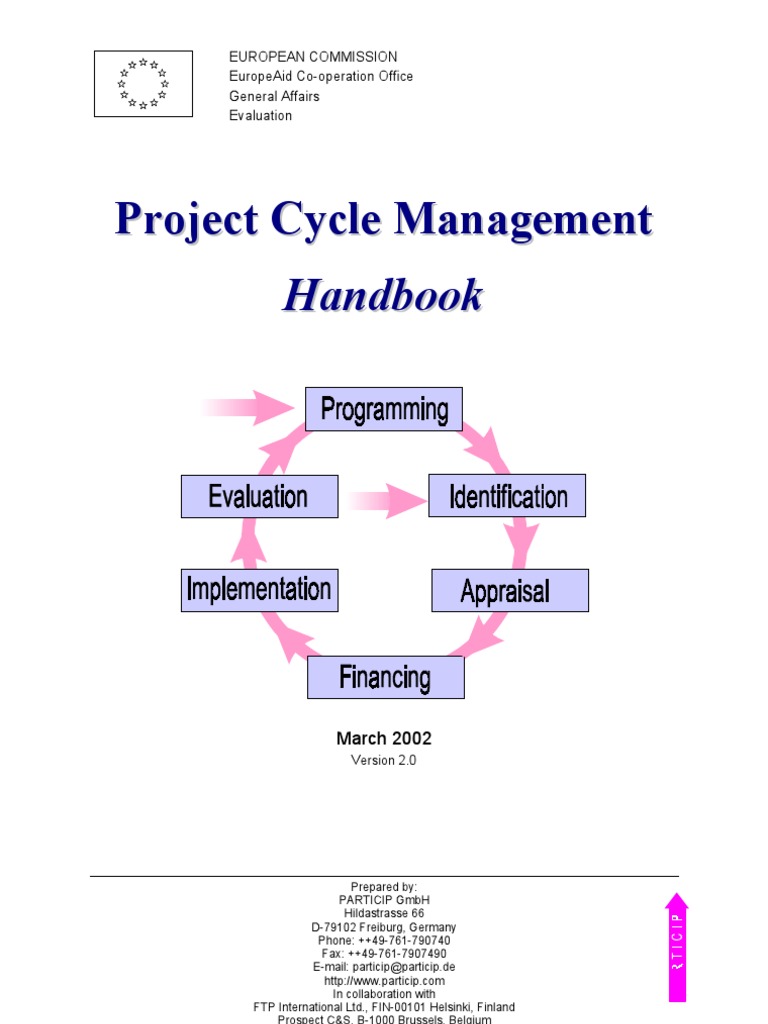 Project Cycle Management EU Handbook | PDF