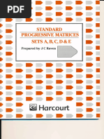 Standard Progressive Matrices Test Booklet PDF | PDF | Chess | Chess Theory