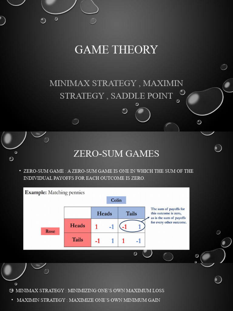 Game Theory 2 | PDF | Economic Equilibrium | Economics
