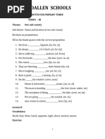 Standard 3 English Revision Exercise | PDF | Cognitive Science | Human ...