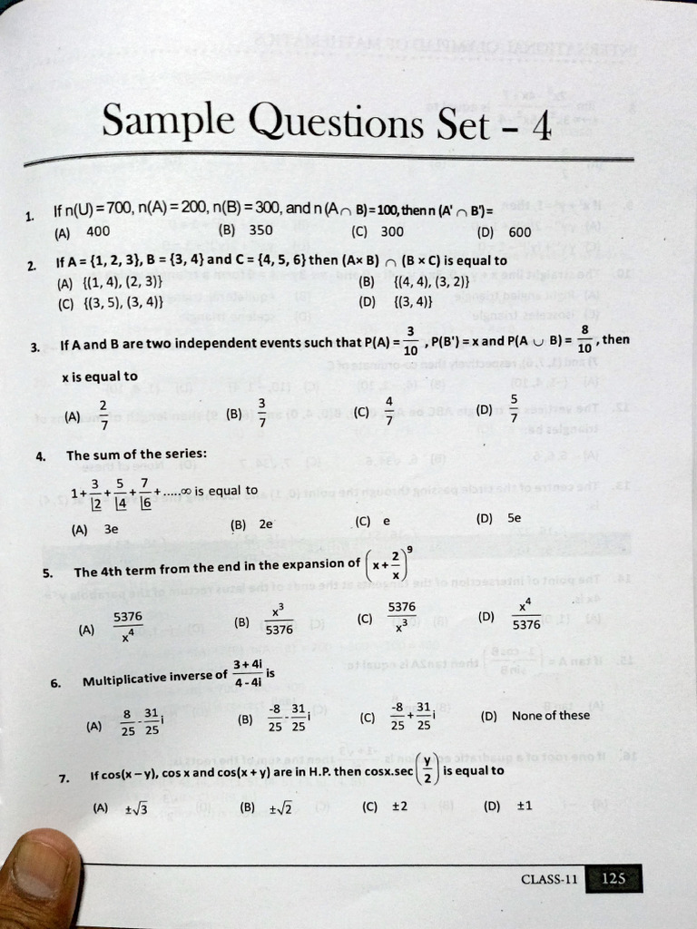 Class 11A Mathematics Olympiad | PDF | Triangle | Classical Geometry