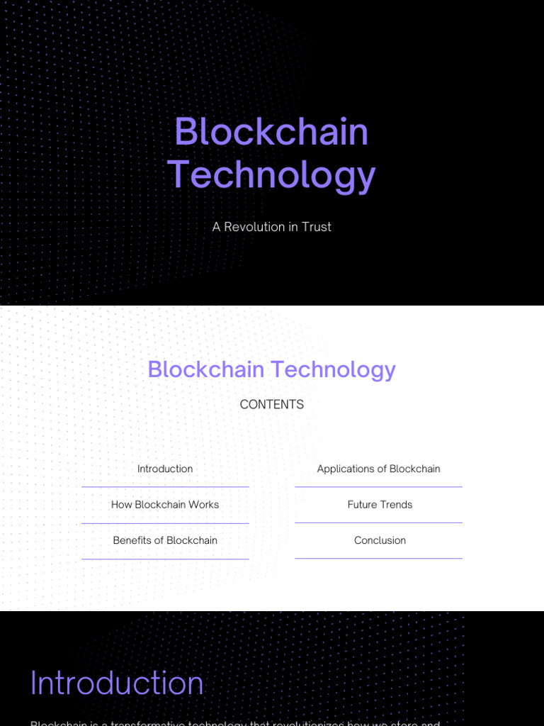 Blockchain Technology | PDF