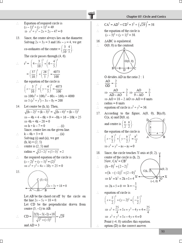 MHT Cet Triumph Maths Mcqs Based On Xi Xii Syllabus MH Board Sol 2 PDF ...