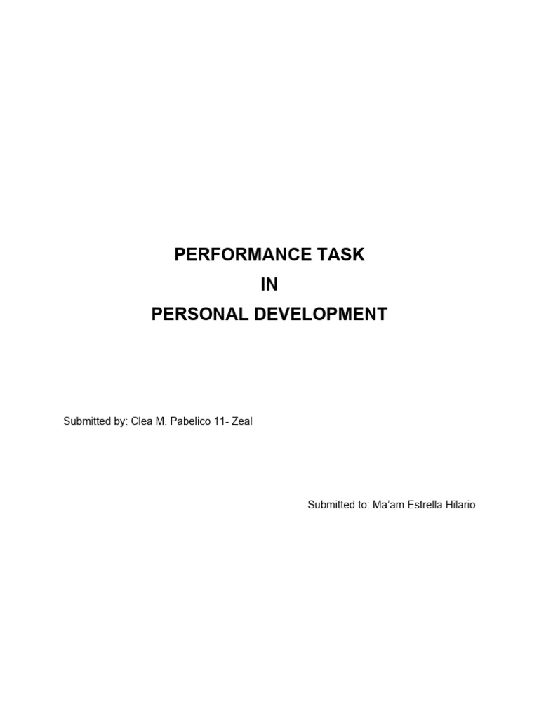 Personal Development | PDF | Personality Type | Extraversion And Introversion