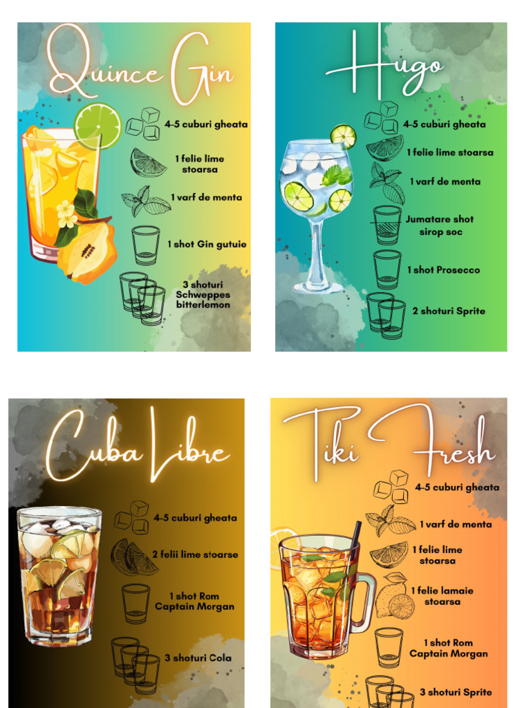 Drinks Recipes | PDF