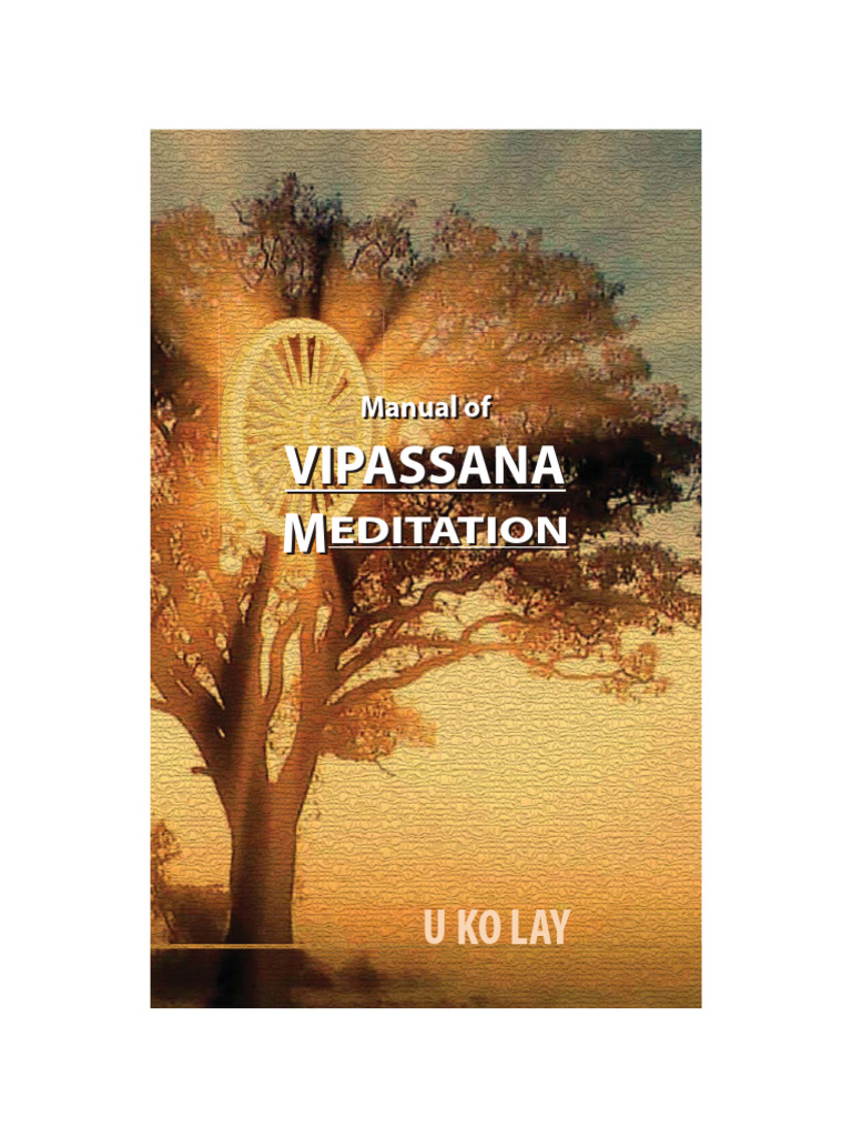 E23 - Manual of Vipassana Meditaiton U Ko Lay | Download Free PDF ...