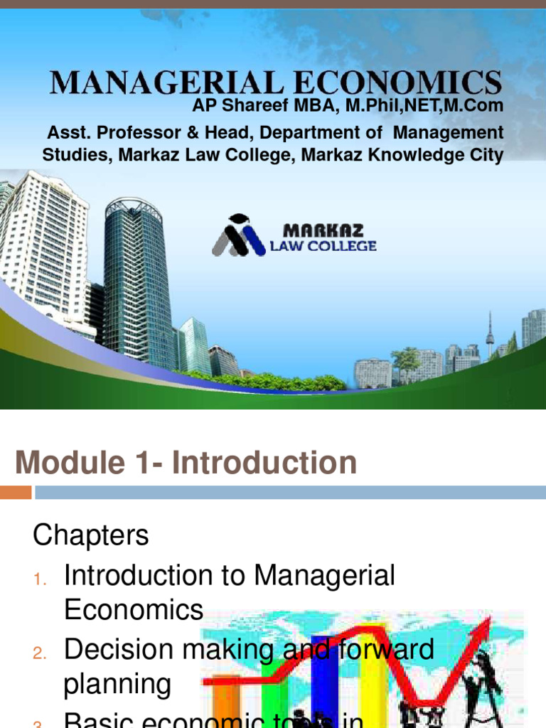 Managerialeconomics 190405131403 | PDF | Demand | Price Elasticity Of ...