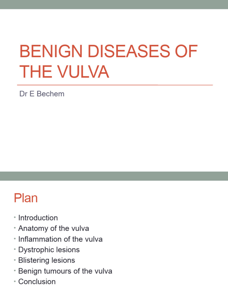 Vulvar Conditions Overview | PDF | Epidemiology | Health Sciences