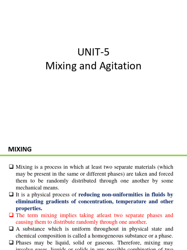 Unit 5 | PDF | Mixture | Phase (Matter)