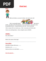 Let's Go 2 Unit 1 Test | PDF | Home & Garden