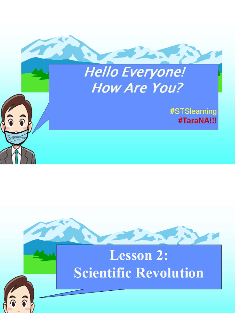 Lesson 3 - Scientific Revolution | PDF | Social Science | Young Adult