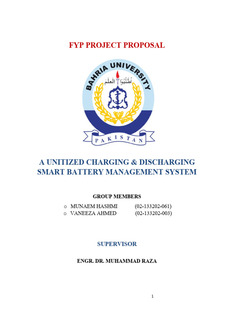 Project Proposal Fyp | PDF