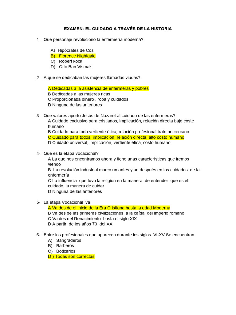 Examen Historia | PDF