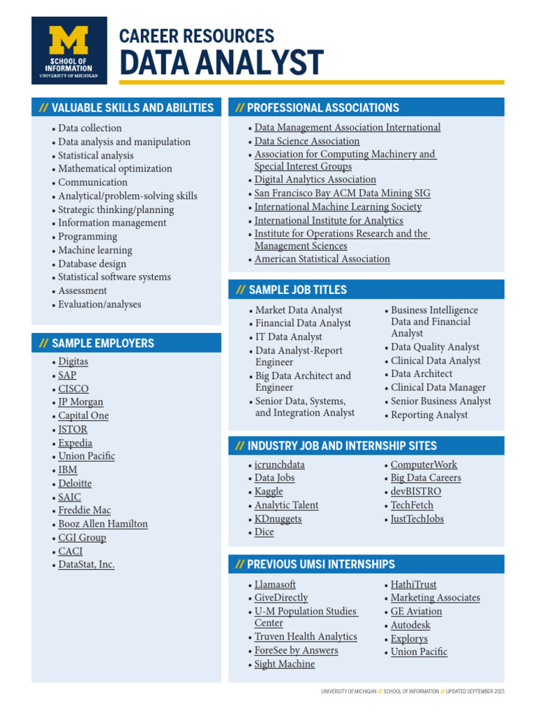 Data Analyst | PDF